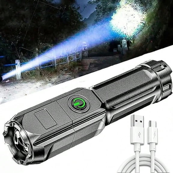 Rechargeable LED Flashlights and Torches for Outdoor and Emergency Use