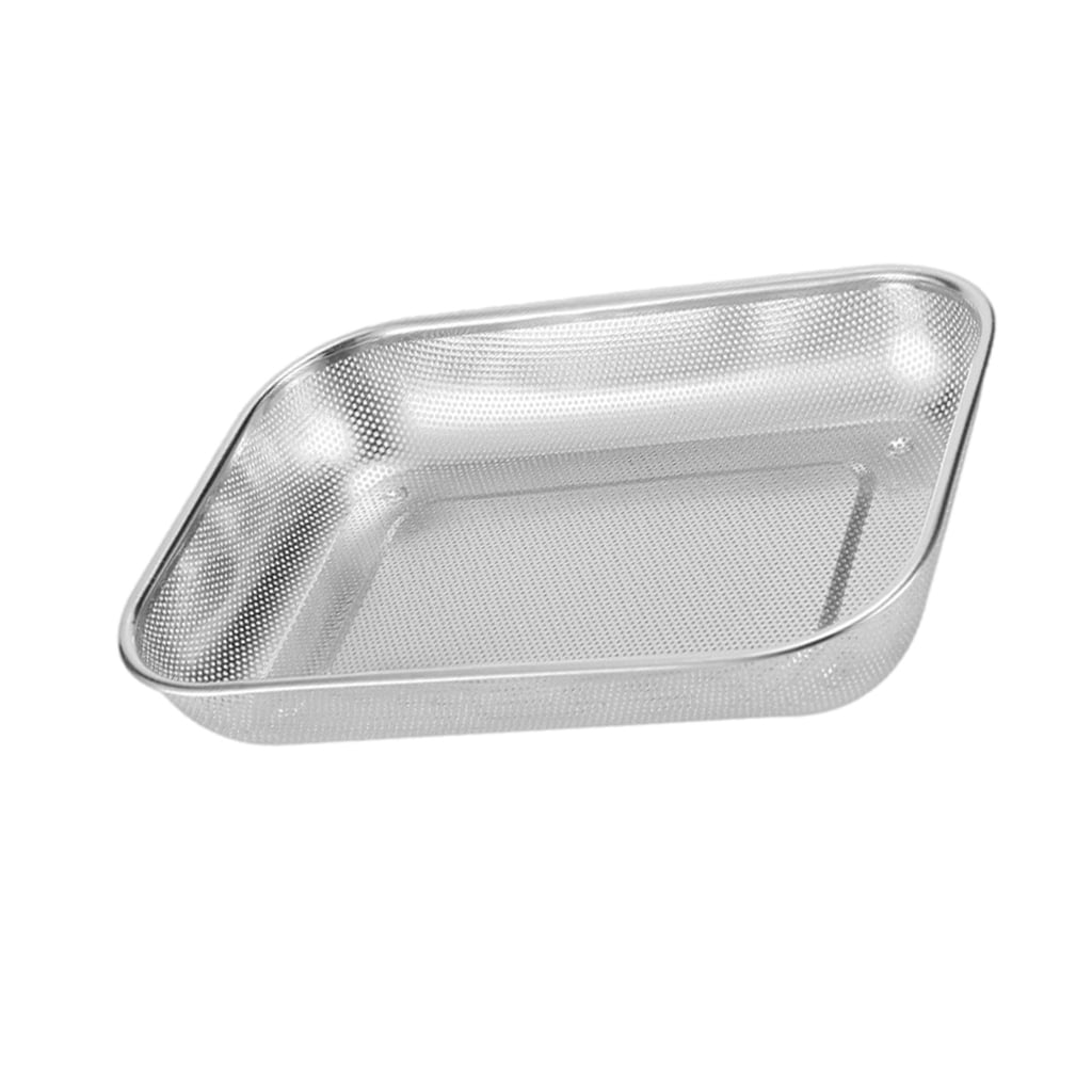 Durable Rectangular Stainless Steel Meshes Colander For Efficient Fruit ...