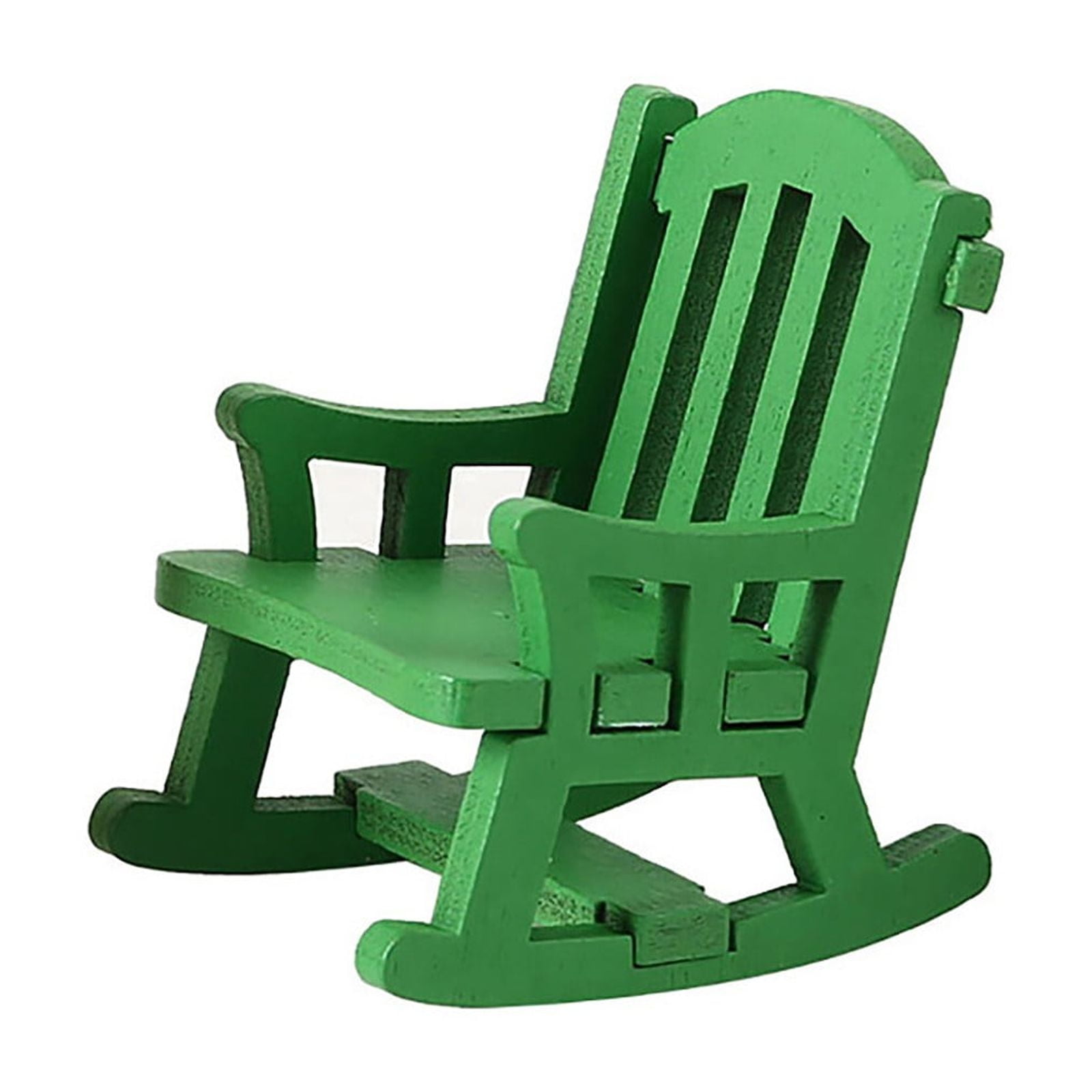 Durable Red Wooden Rocking Chair for Kids Indoor & Outdoor Use, Safe ...