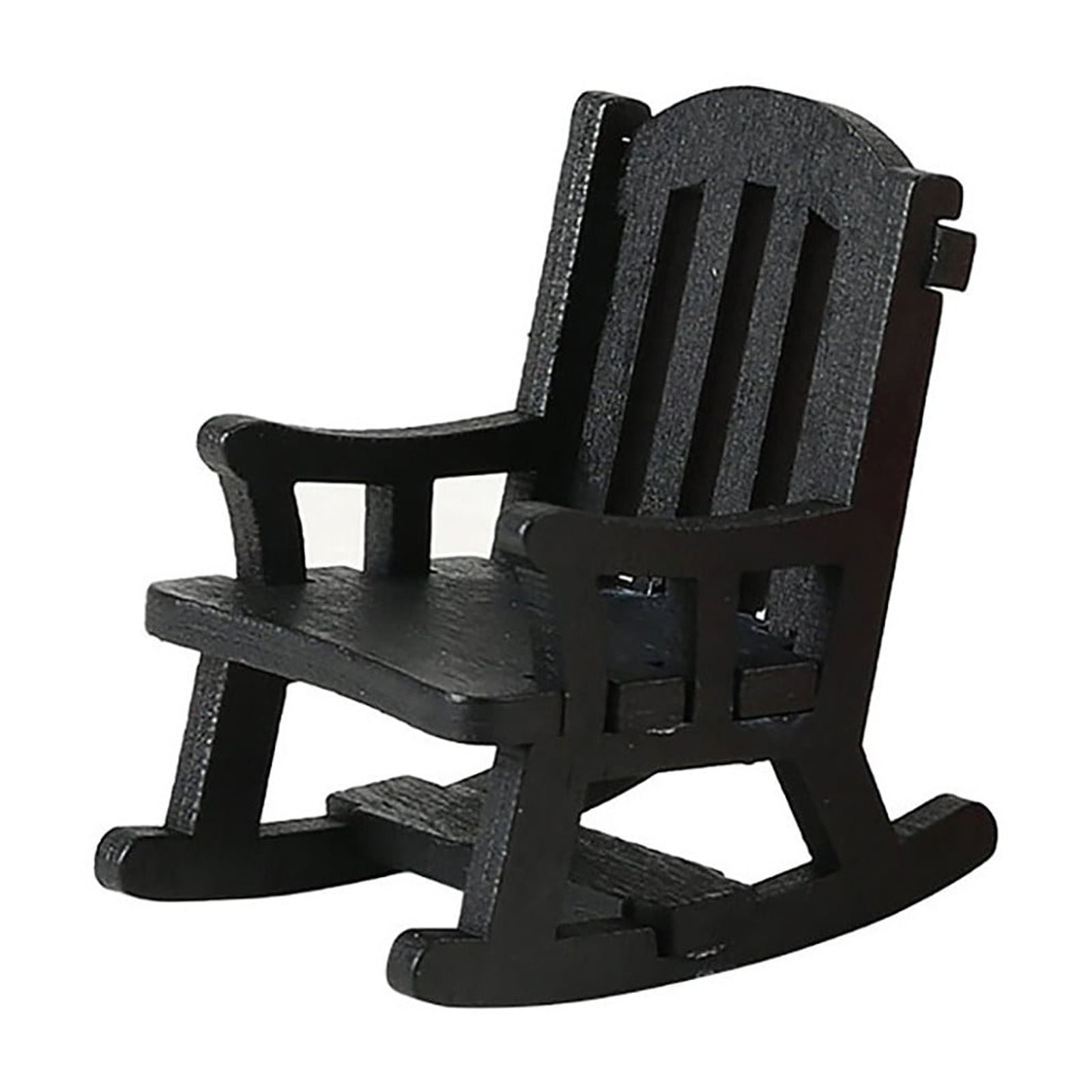 Durable Red Wooden Rocking Chair for Kids Indoor & Outdoor Use, Safe ...