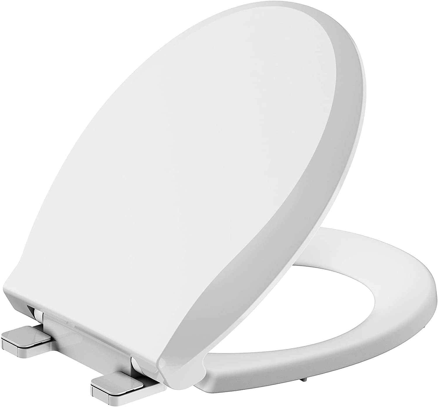 Durable Round Toilet Seat with Soft Close, Easy Install, Fits Most ...