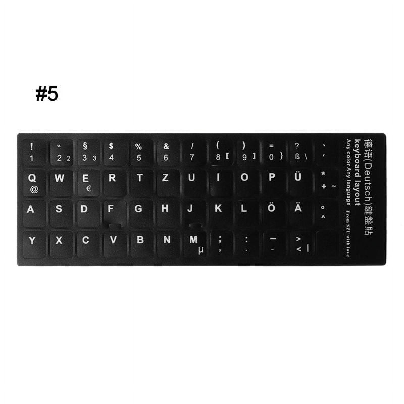 Durable Russian/French/Spanish/Japanese/German/Arabic/Korean/Italian ...
