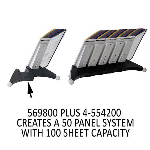 Durable SHERPA REFERENCE SYSTEM EXTENSION SET, 10 SLEEVES, ASSORTED ...