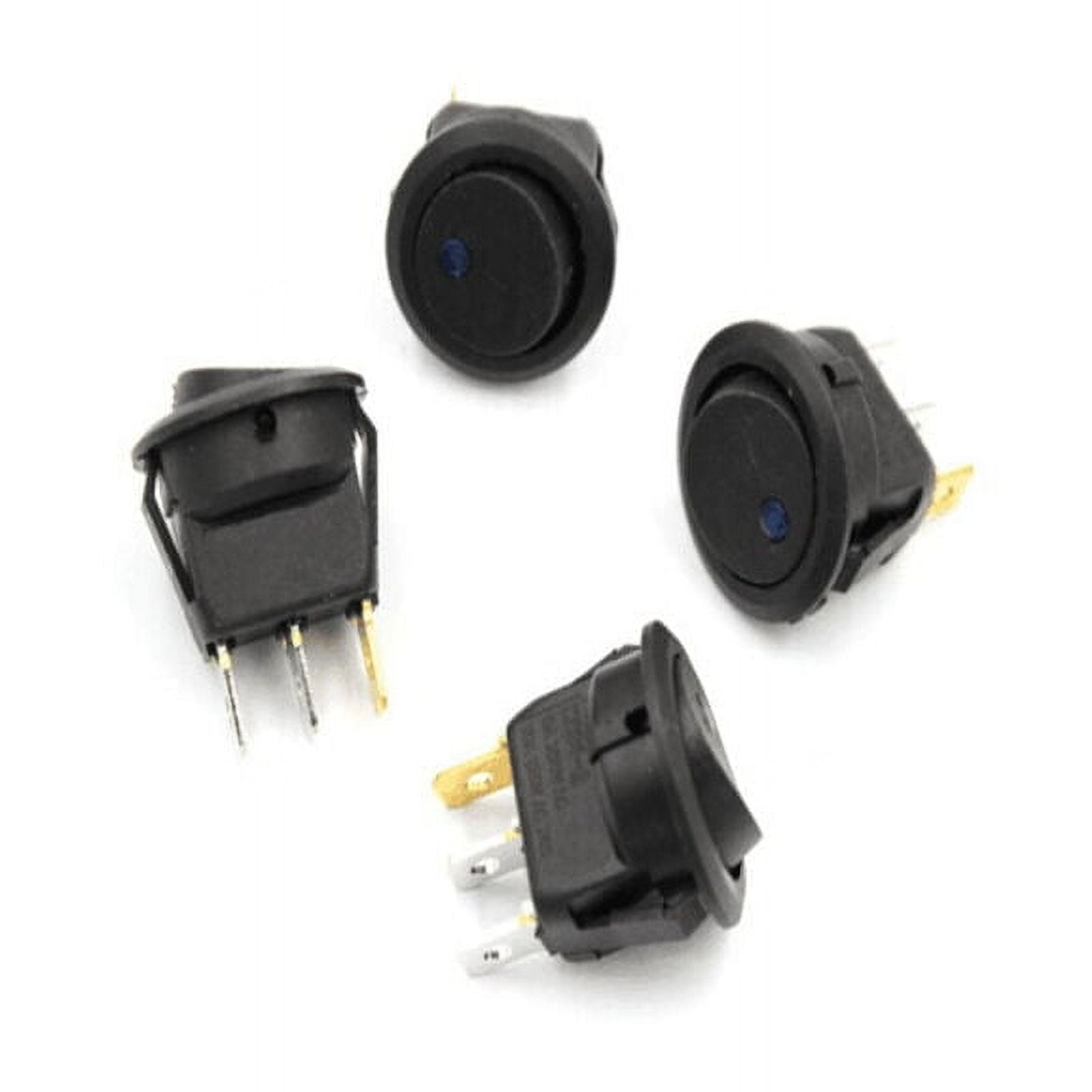 Durable SPST Snap-in Switch, On-Off Rocker Switch For Seamless ...