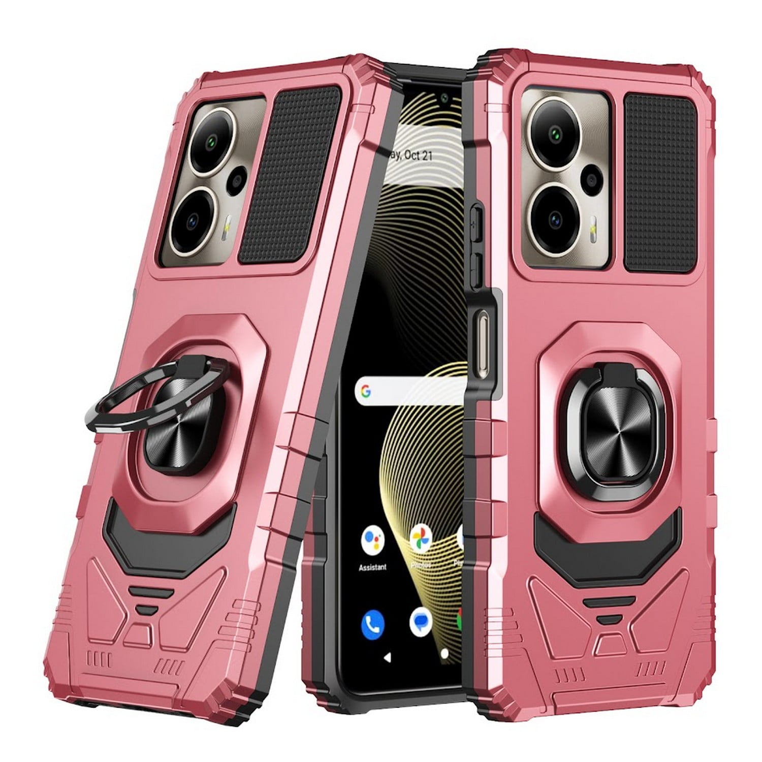 Durable Shock-Absorbing Phone Case with Ring Kickstand for AT&T ...