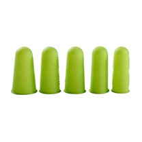 6 PCS Silicone Finger Protectors, Finger Cots, Premium Fingertip Cover ...