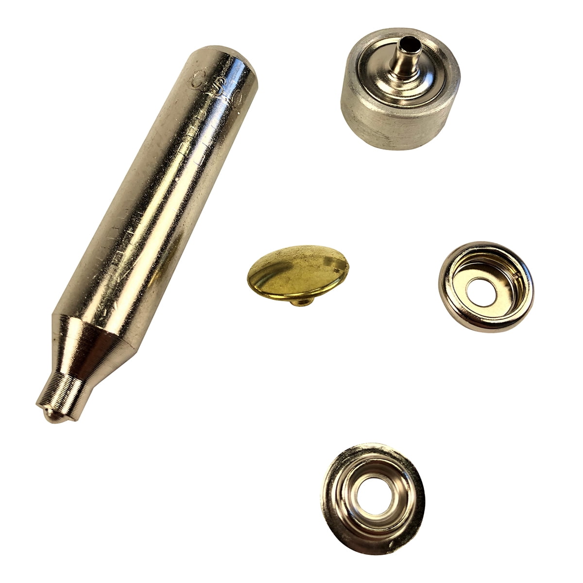 Durable Snap Setter Line 24 with Anvil - Leathercraft Hand Tool Setter ...