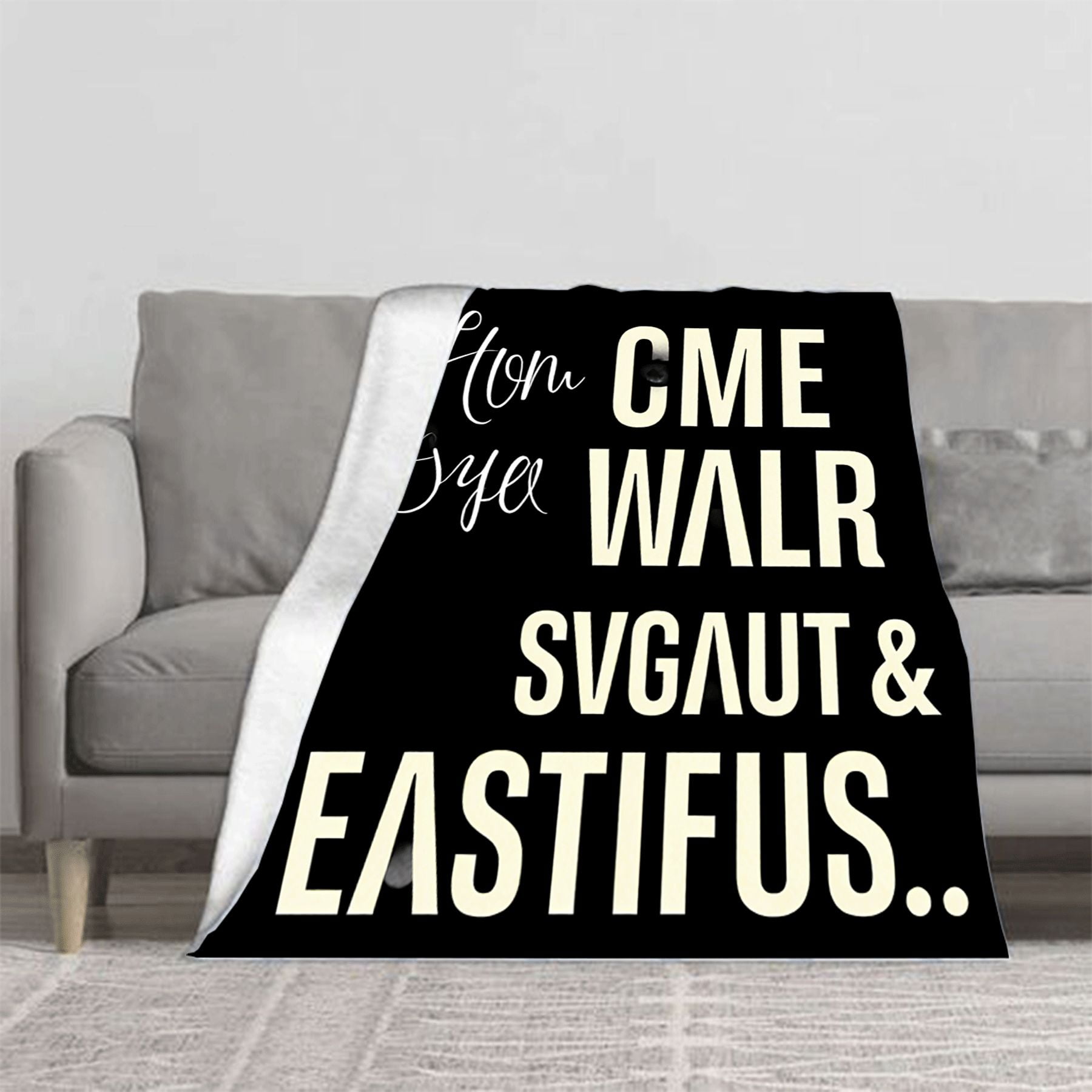 Durable Soft & Warm Flannel Blanket - Cozy Design for Sofa Travel Bed ...