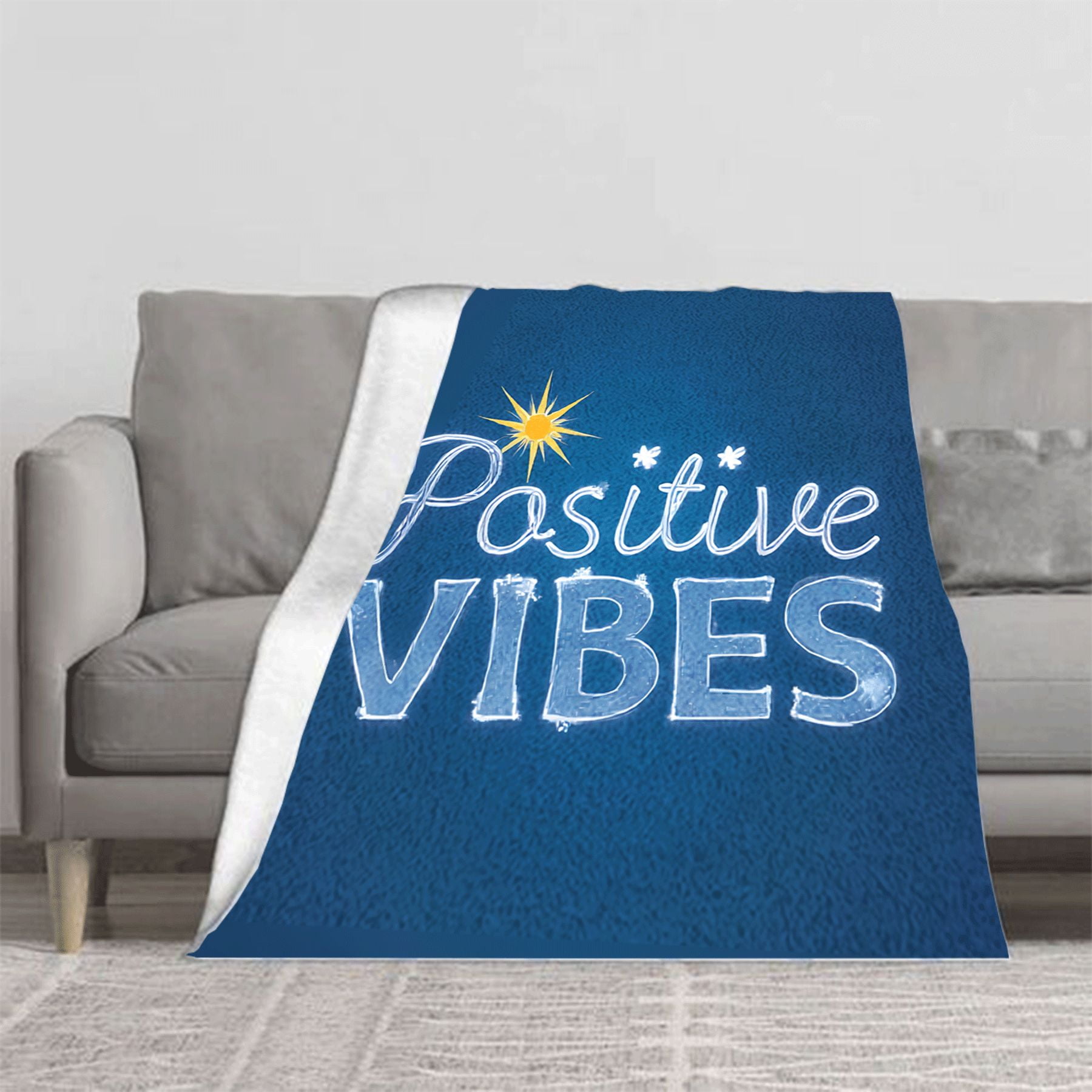 Durable Soft & Warm Flannel Blanket - Cozy Design for Sofa Travel Bed ...