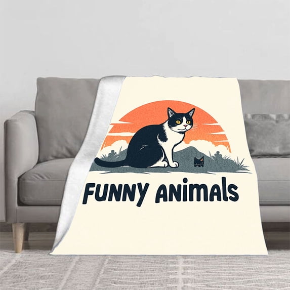 Durable Soft & Warm Flannel Blanket - Cozy Design for Sofa Travel Bed ...