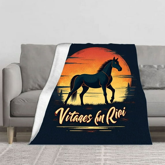 Durable Soft & Warm Flannel Blanket - Cozy Design for Sofa Travel Bed ...