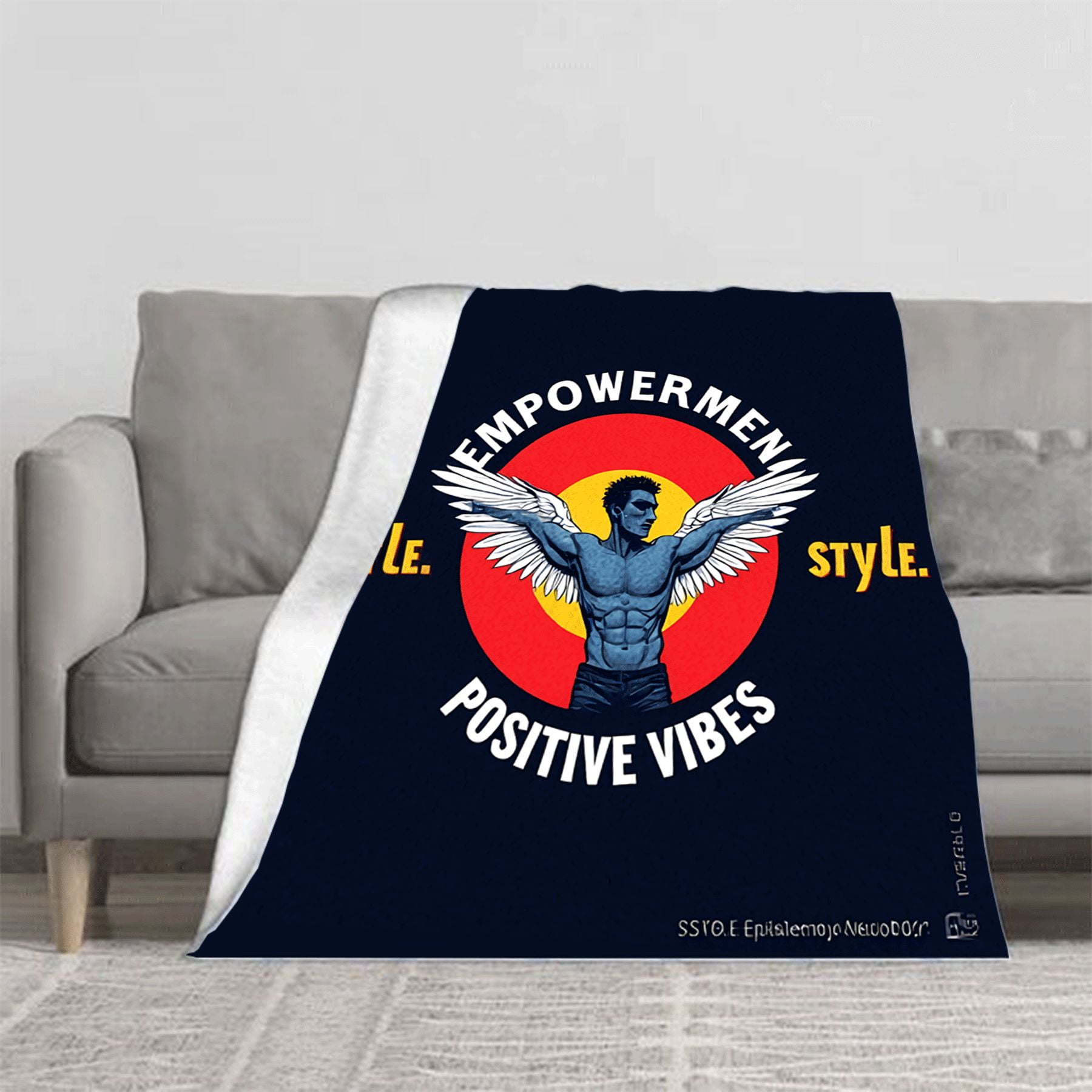 Durable Soft & Warm Flannel Blanket - Cozy Design for Sofa Travel Bed ...