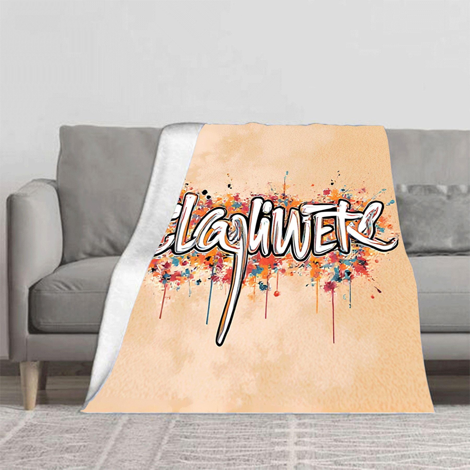 Durable Soft & Warm Flannel Blanket - Cozy Design for Sofa Travel Bed ...