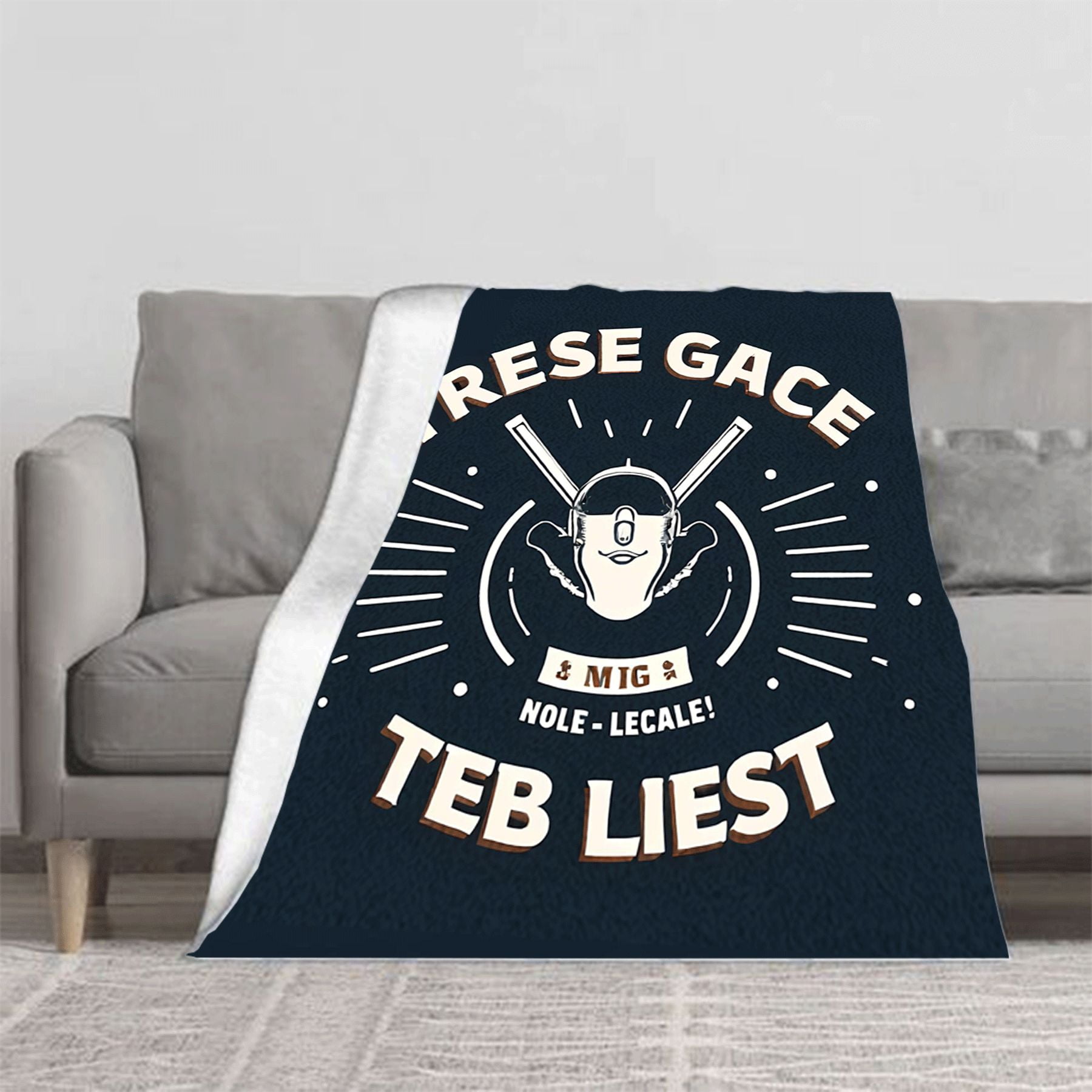 Durable Soft & Warm Flannel Blanket - Cozy Design for Sofa Travel Bed ...