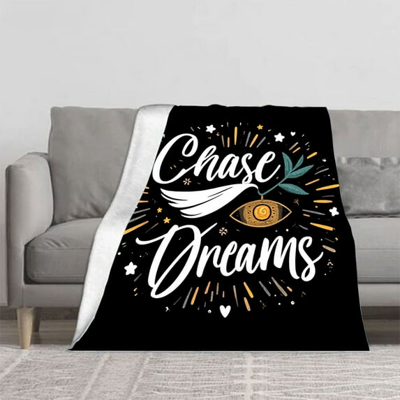 Durable Soft & Warm Flannel Blanket - Cozy Design for Sofa Travel Bed ...