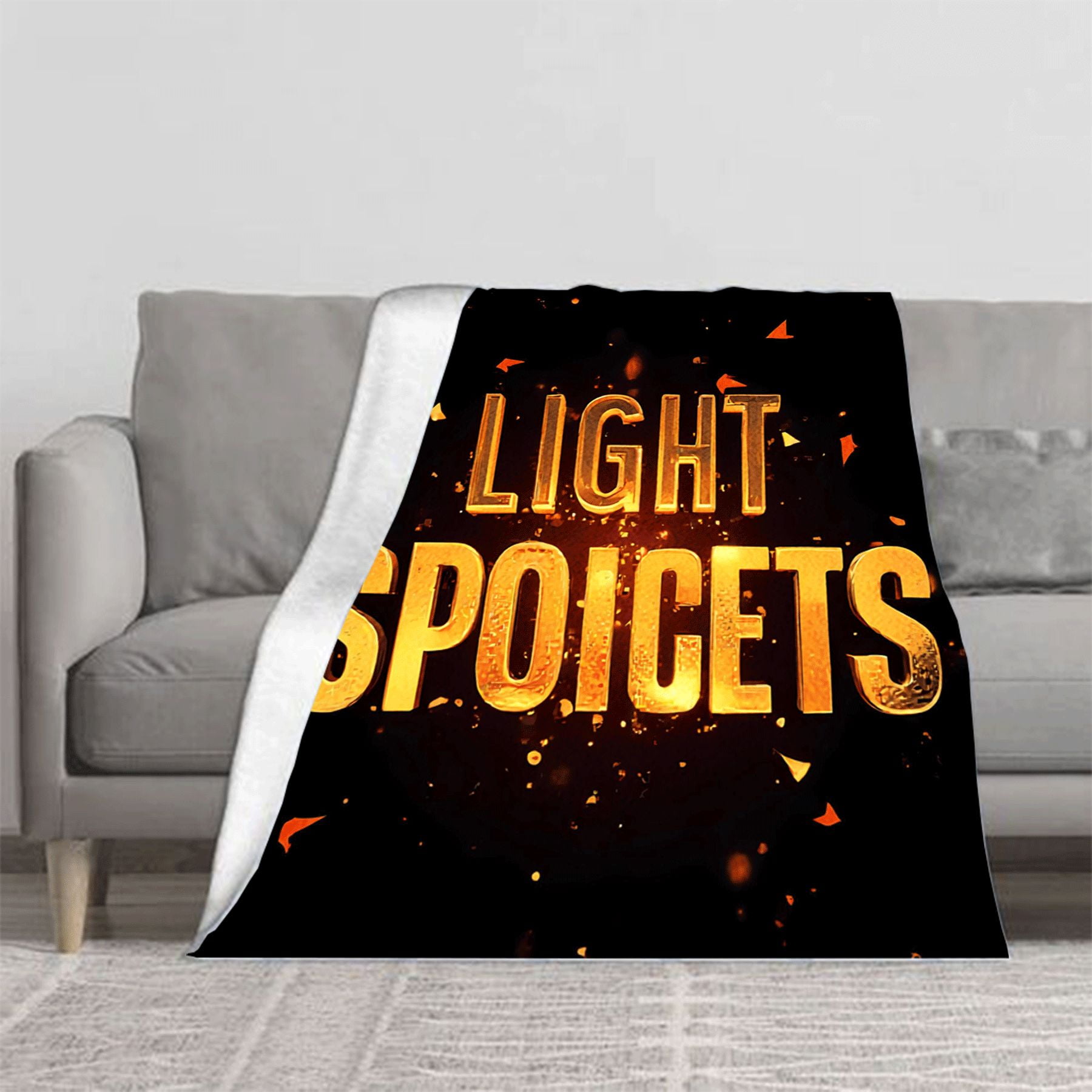 Durable Soft & Warm Flannel Blanket - Cozy Design for Sofa Travel Bed ...