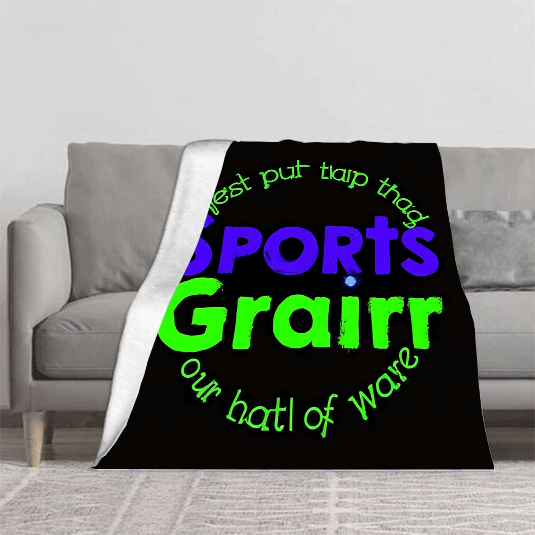 Durable Soft & Warm Flannel Blanket - Cozy Design for Sofa Travel Bed ...