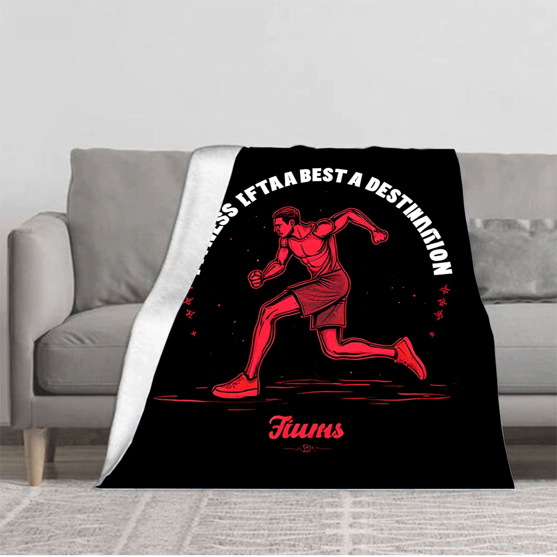 Durable Soft & Warm Flannel Blanket - Cozy Design for Sofa Travel Bed ...