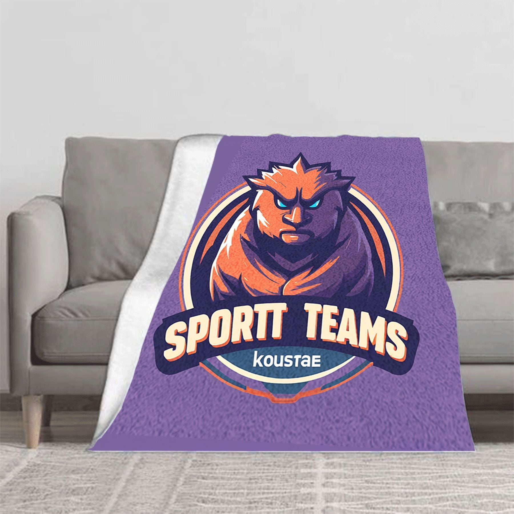 Durable Soft & Warm Flannel Blanket - Cozy Design for Sofa Travel Bed ...