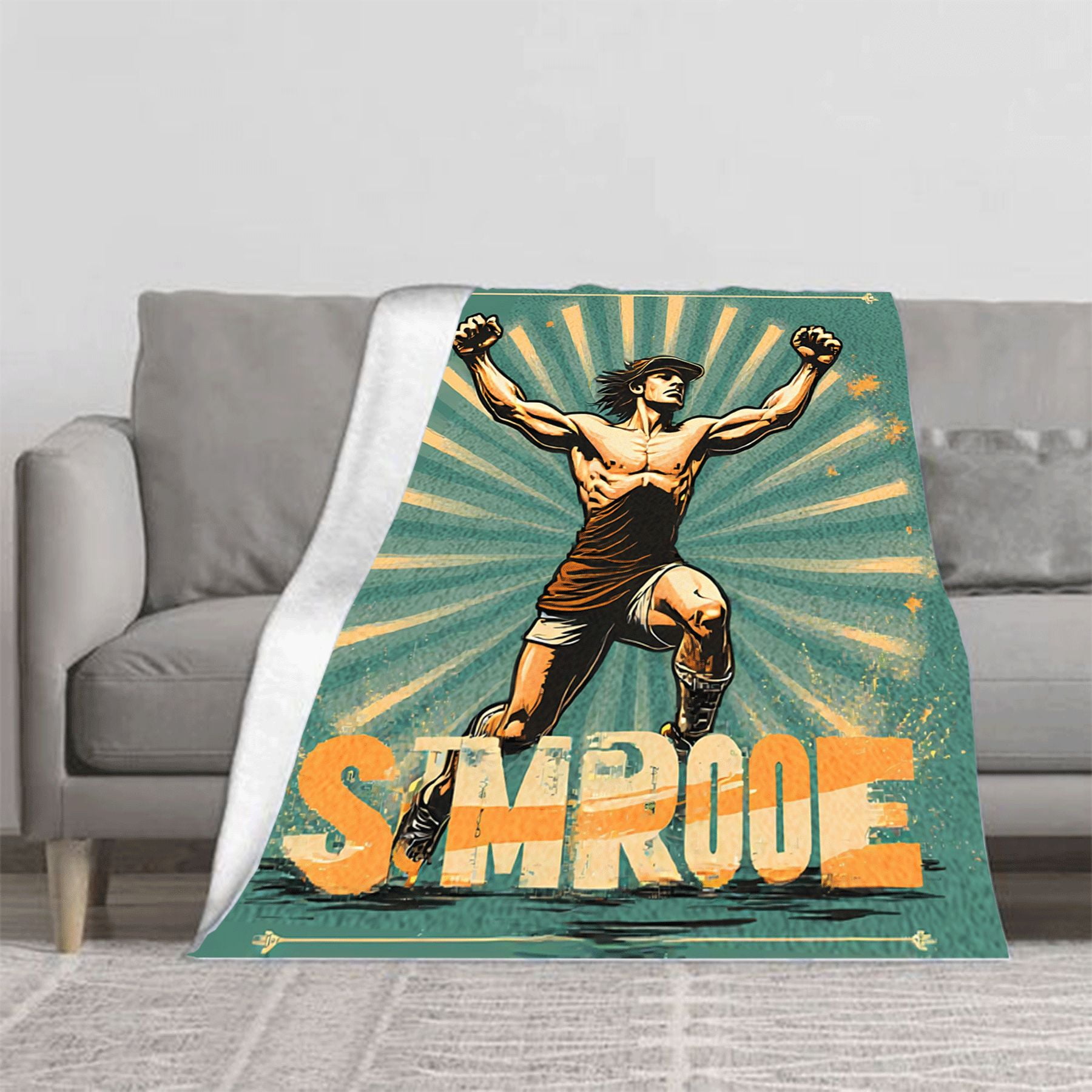 Durable Soft & Warm Flannel Blanket - Cozy Design for Sofa Travel Bed ...