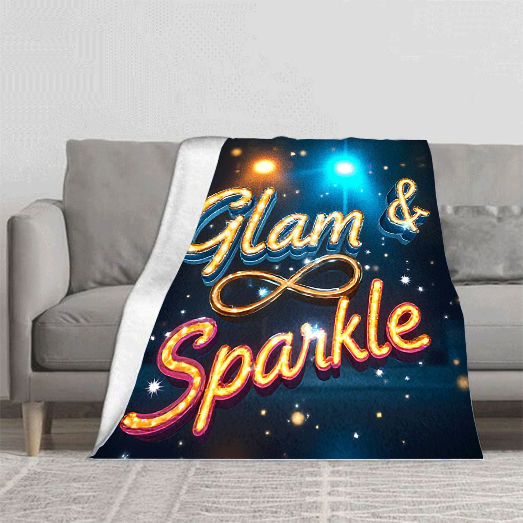 Durable Soft & Warm Flannel Blanket - Cozy Design for Sofa Travel Bed ...