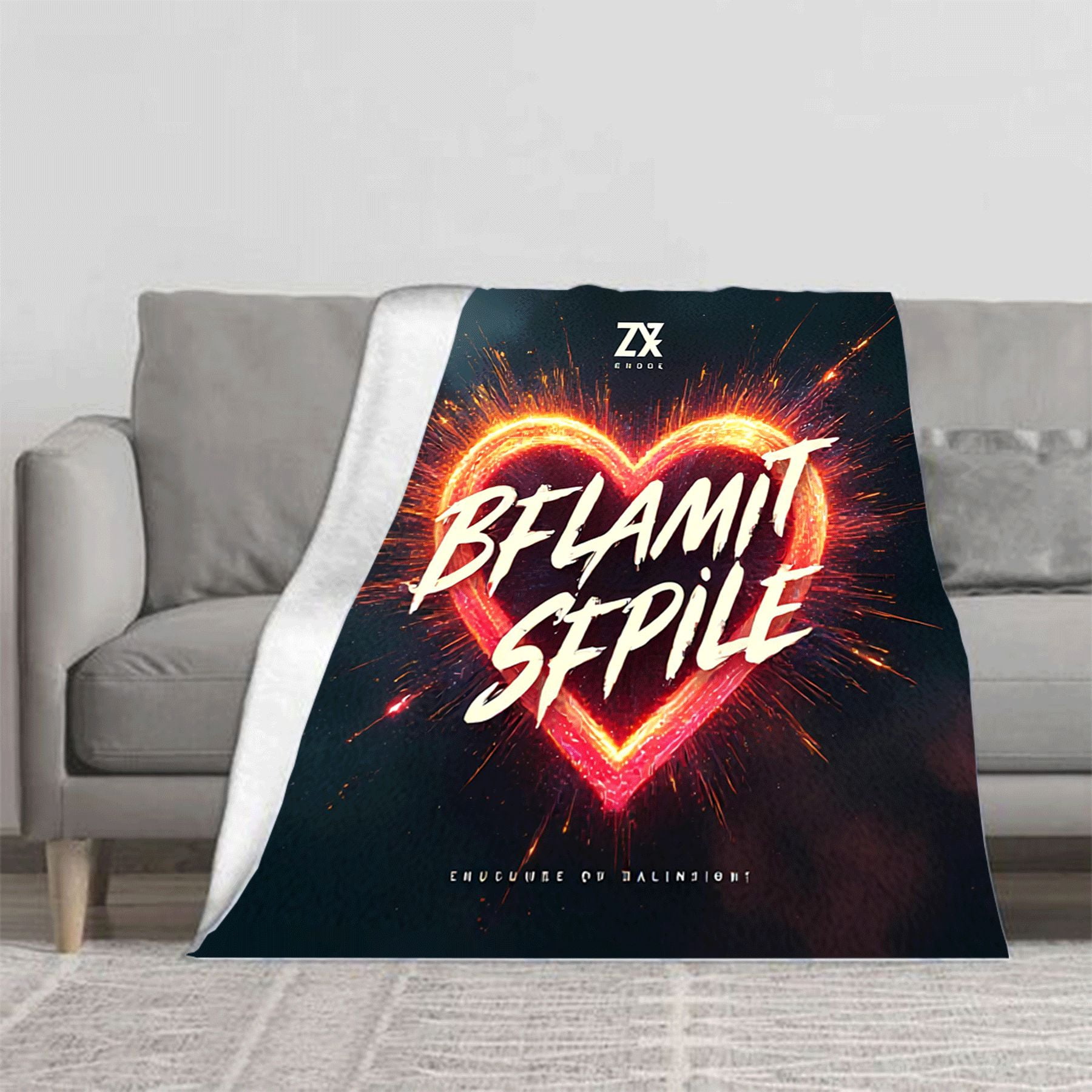 Durable Soft & Warm Flannel Blanket - Cozy Design for Sofa Travel Bed ...