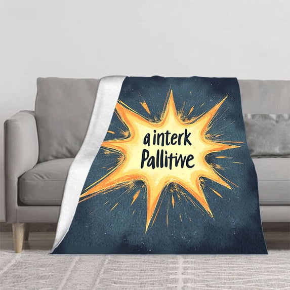 Durable Soft & Warm Flannel Blanket - Cozy Design in Vibrant Orange ...