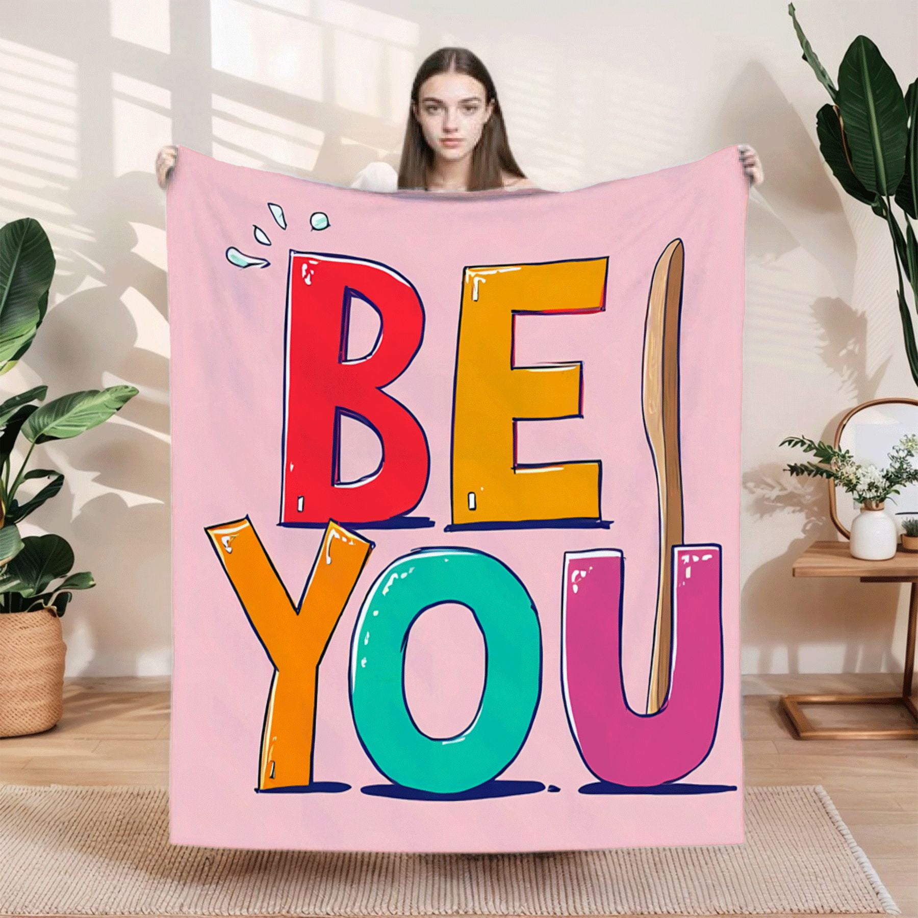 Durable Soft & Warm Flannel Blanket - Cozy Design with Vibrant Colors ...