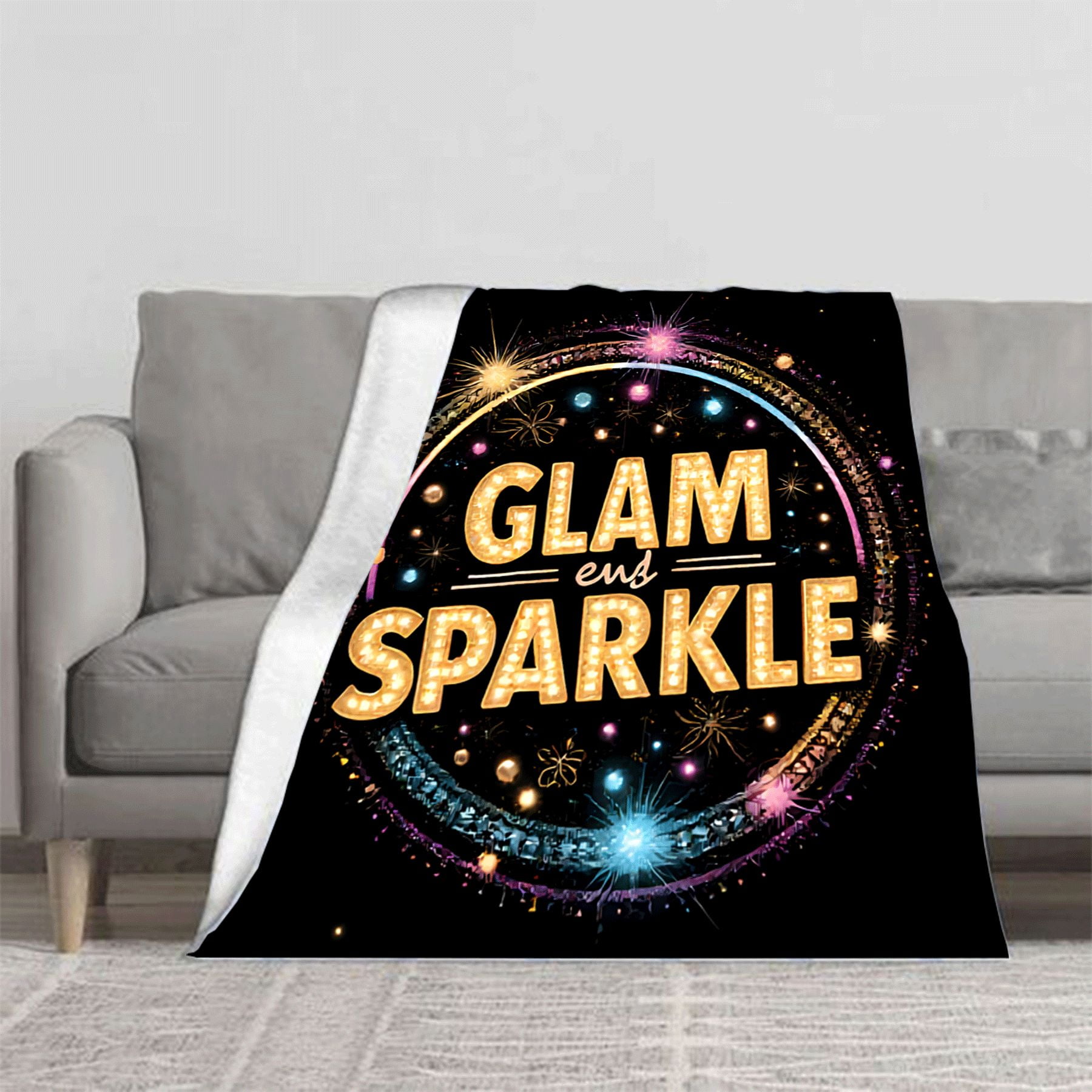 Durable Soft & Warm Flannel Blanket - Cozy Design with Vibrant Colors ...