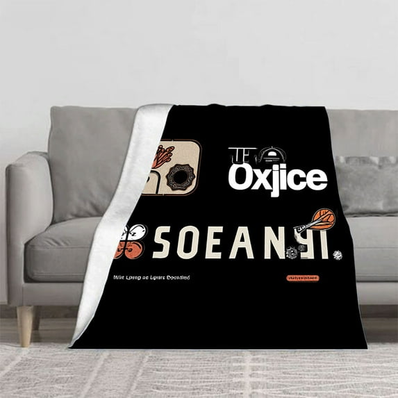 Durable Soft & Warm Flannel Blanket - Cozy Floral & Geometric Pattern ...