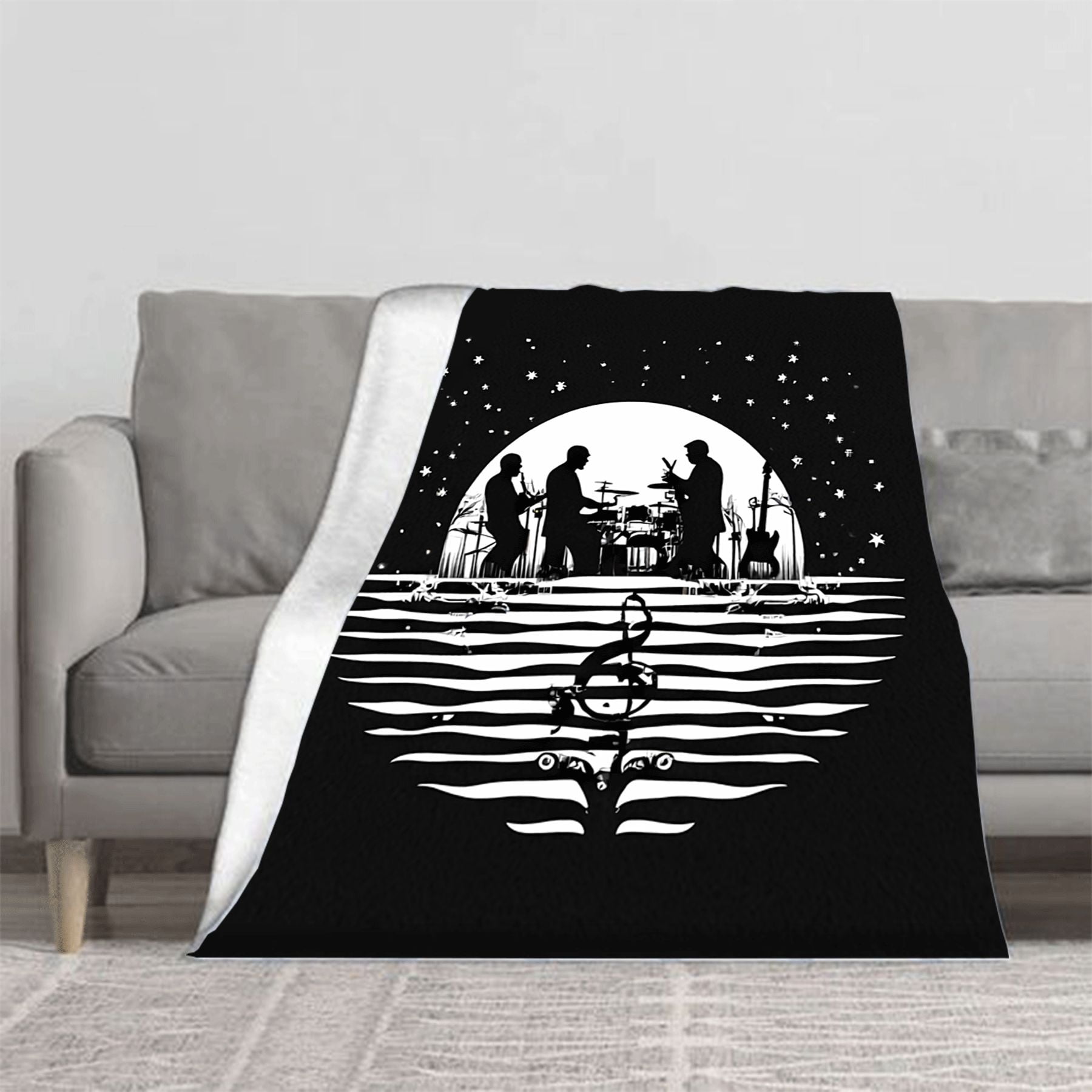 Durable Soft & Warm Flannel Blanket - Cozy Floral Pattern Design ...