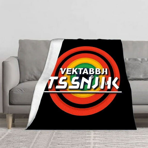 Durable Soft & Warm Flannel Blanket - Cozy Gradient Design with ...