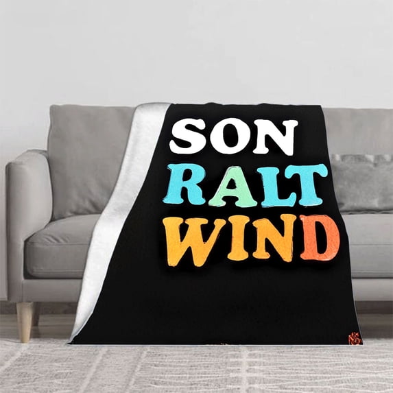 Durable Soft & Warm Flannel Blanket - Cozy Hand - Painted Style for ...