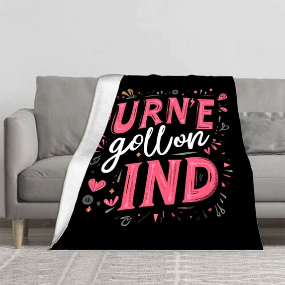 Durable Soft & Warm Flannel Blanket - Cozy Pastel Pattern Design for ...