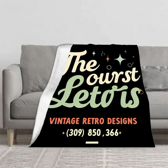 Durable Soft & Warm Flannel Blanket - Cozy Pastel Star Pattern Perfect ...