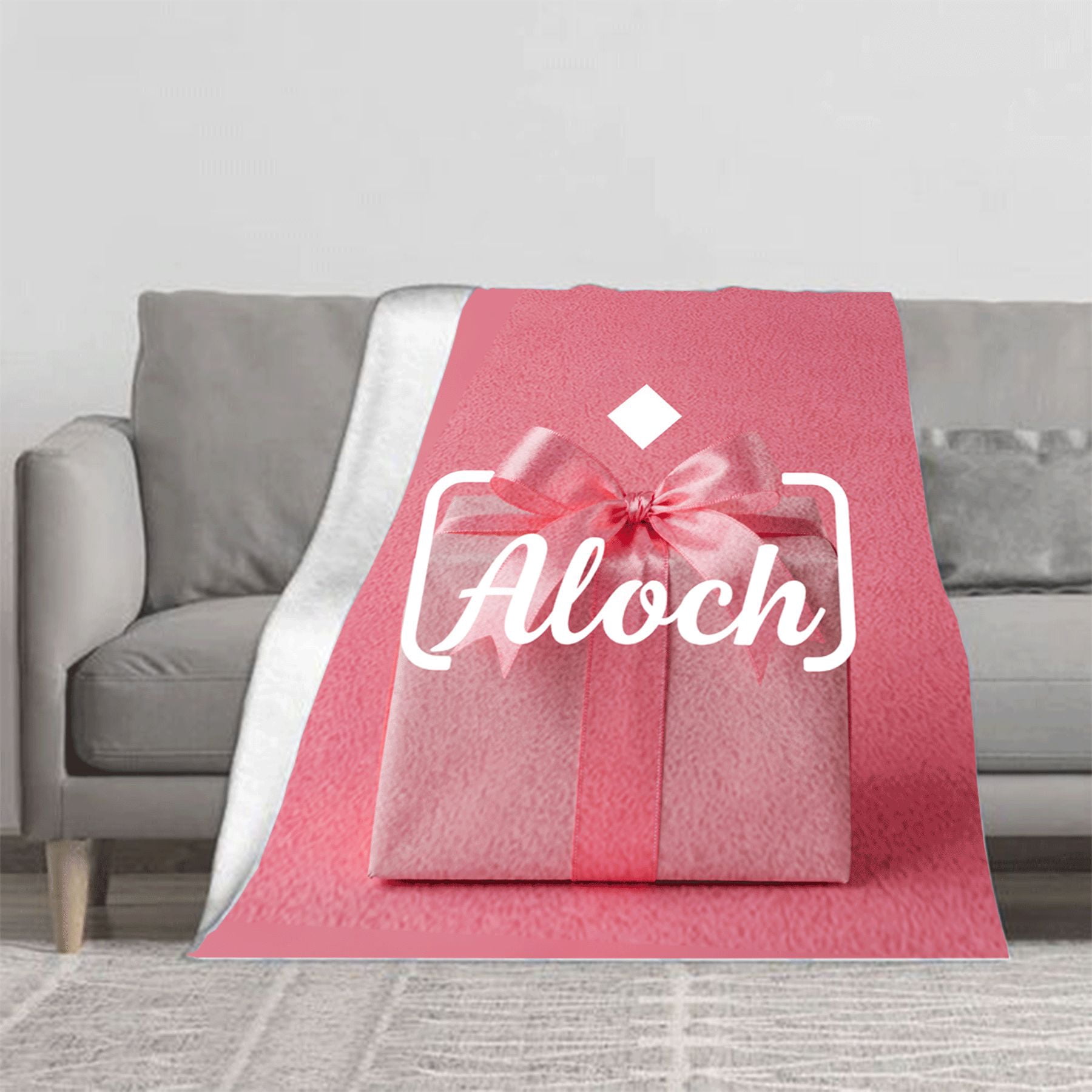 Durable Soft & Warm Flannel Blanket - Cozy Pink Gift Box Design Perfect ...