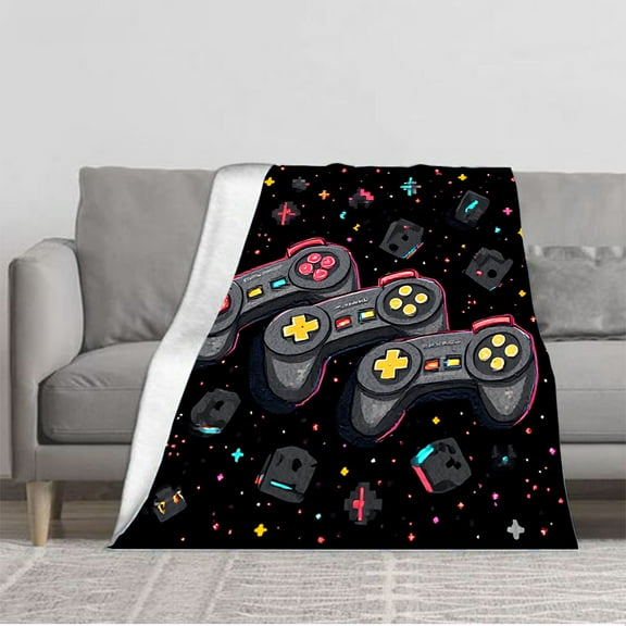 Durable Soft & Warm Flannel Blanket - Cozy Design with Vibrant Colors ...