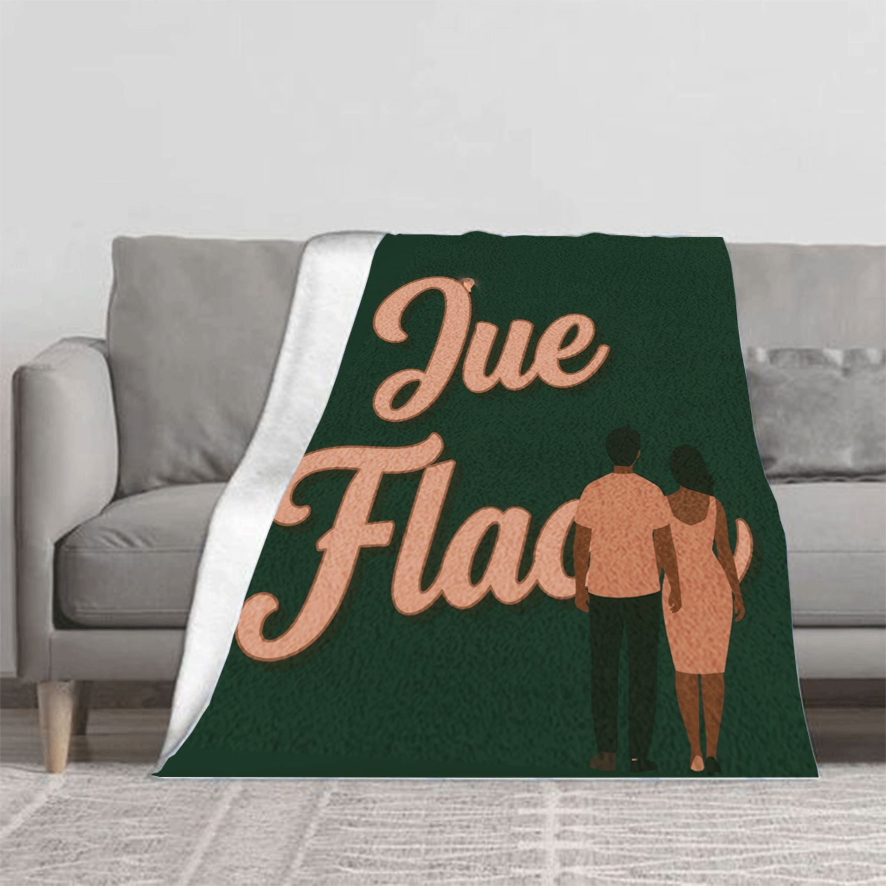 Durable Soft & Warm Flannel Blanket - Cozy Retro Design with Stylish ...