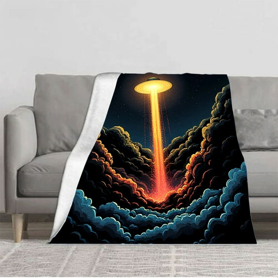 Durable Soft & Warm Flannel Blanket - Cozy Sofa & Travel Blanket with ...