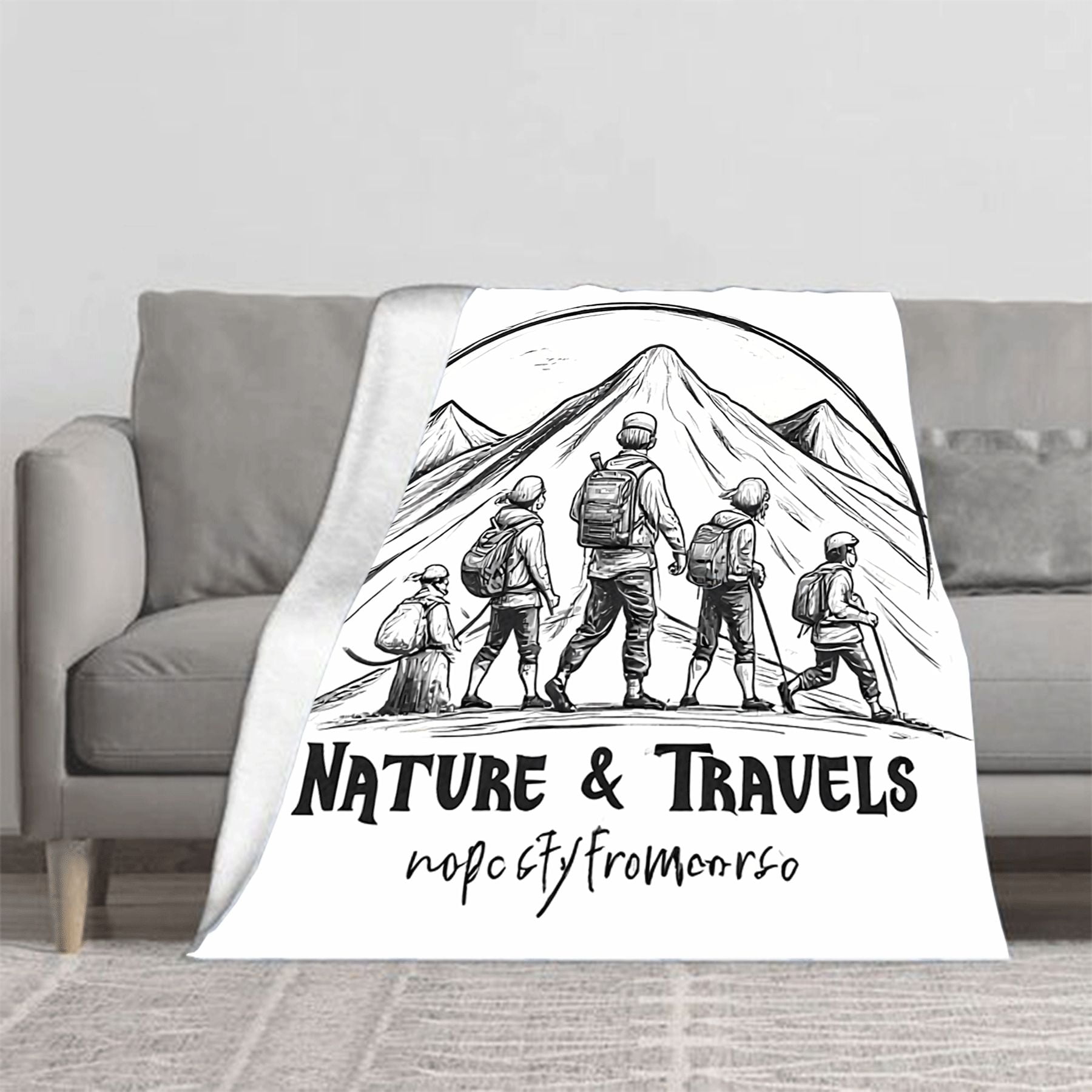 Durable Soft & Warm Flannel Blanket - Cozy Sofa & Travel Blanket with ...