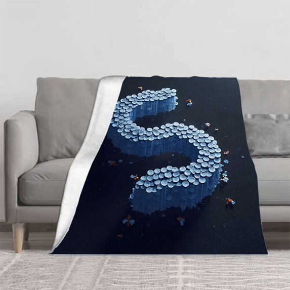 Durable Soft & Warm Flannel Blanket - Cozy Sofa & Travel Blanket with ...