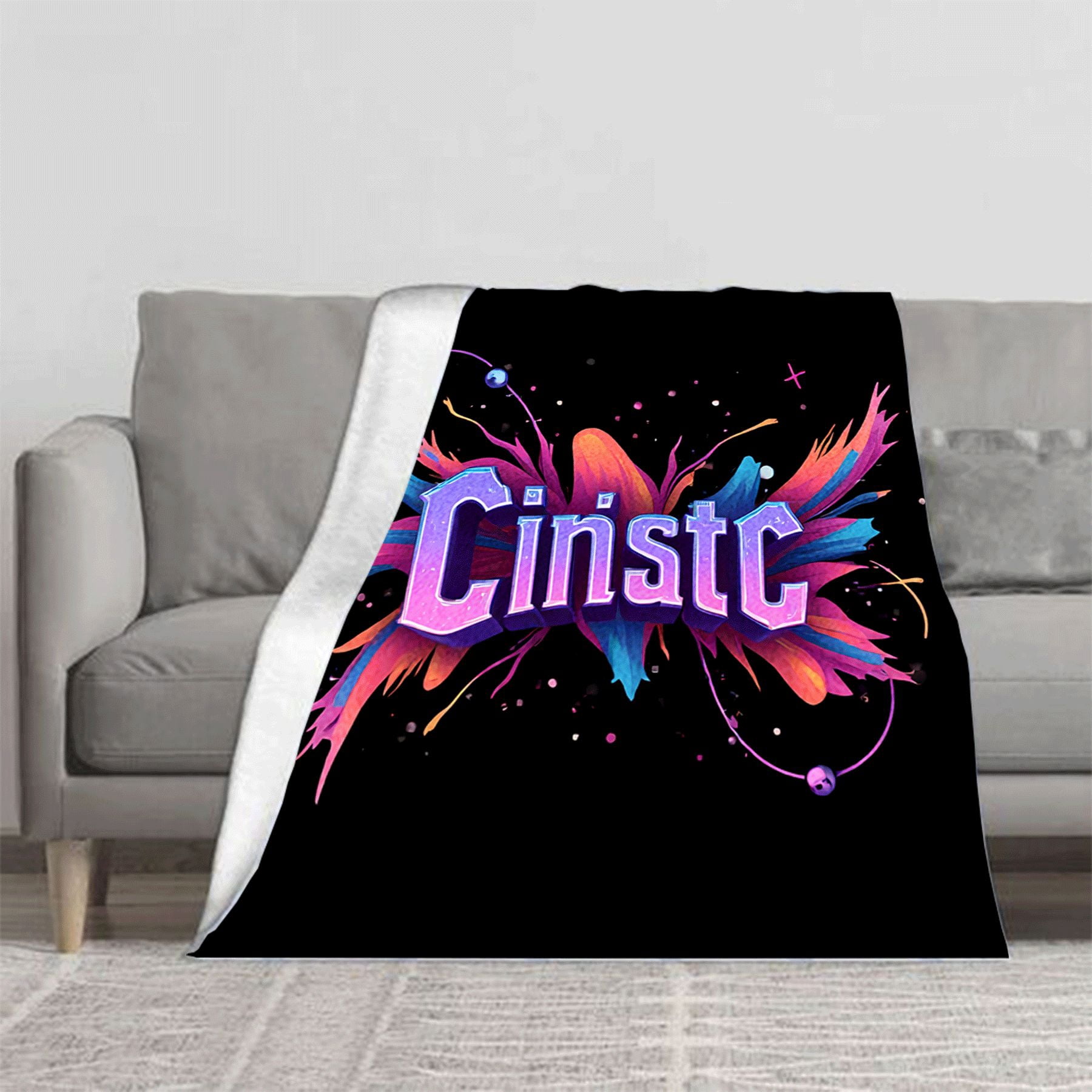 Durable Soft & Warm Flannel Blanket - Cozy Sofa & Travel Blanket with ...