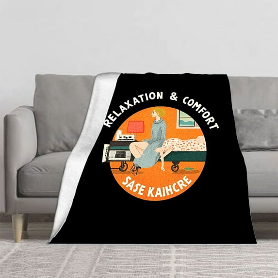 Durable Soft & Warm Flannel Blanket - Cozy Spotted Pattern Design for ...