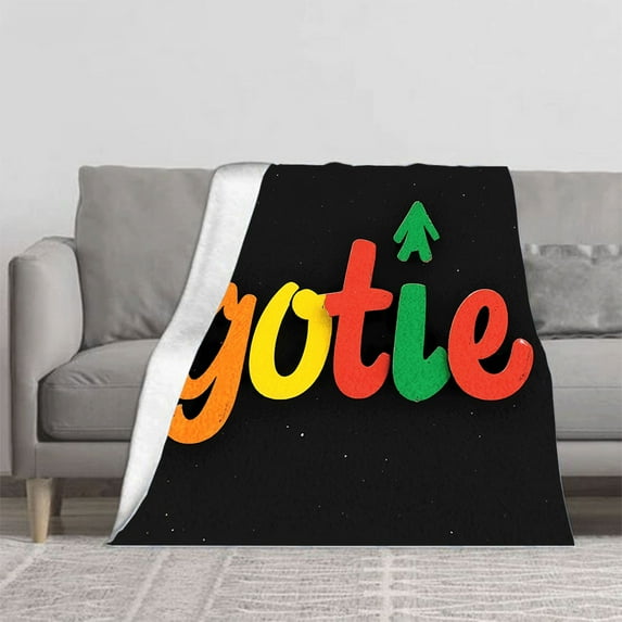 Durable Soft & Warm Flannel Blanket - Cozy Starry Design with Colorful ...