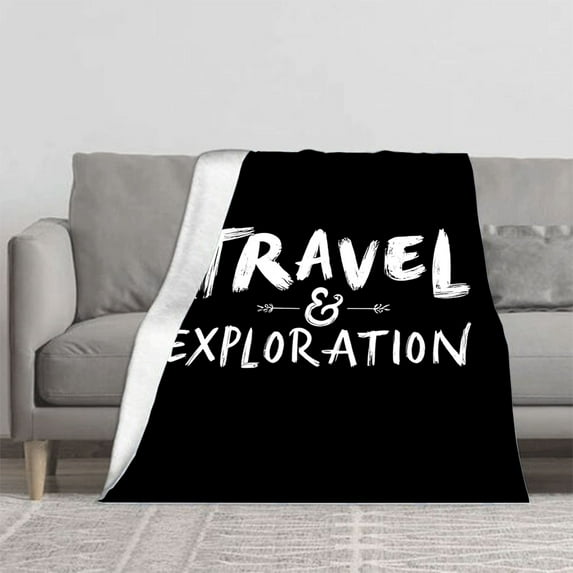 Durable Soft & Warm Flannel Blanket - Cozy Travel & Sofa Blanket with ...