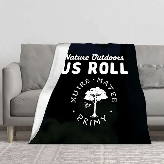 Durable Soft & Warm Flannel Blanket - Cozy Tree Pattern Design for Sofa ...