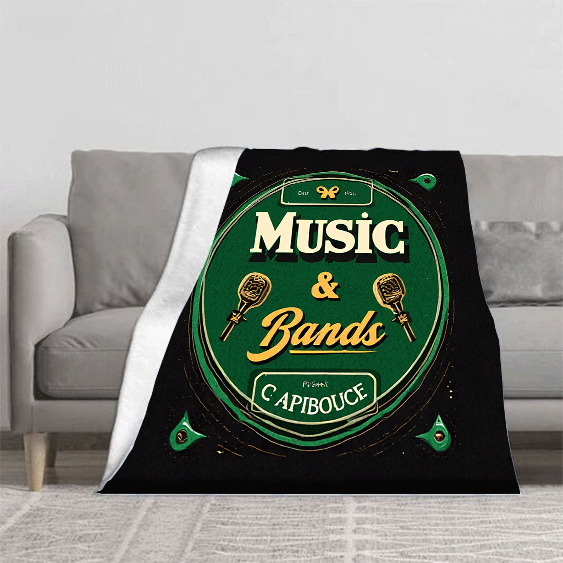 Durable Soft & Warm Flannel Blanket - Cozy Vintage Style Design for ...