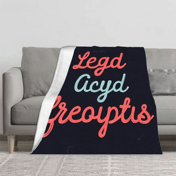 Durable Soft & Warm Flannel Blanket - Cozy Vintage Style for Sofa ...