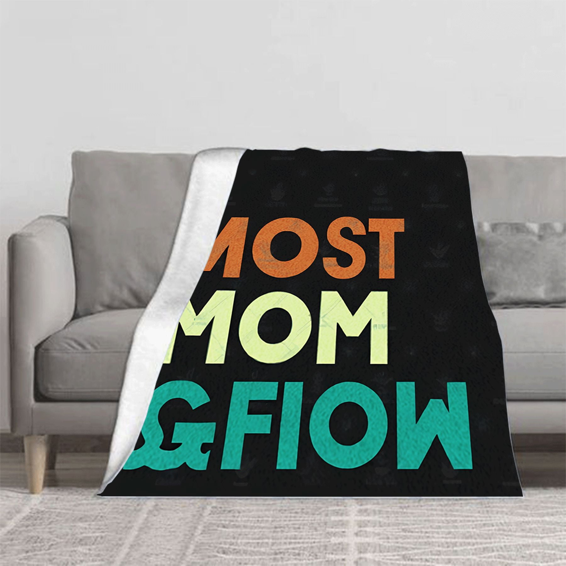 Durable Soft & Warm Flannel Blanket - Cozy for Sofa Travel Bed & Chair ...