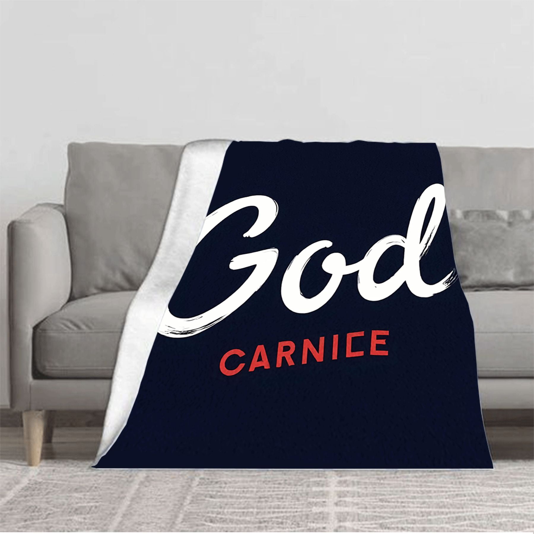 Durable Soft & Warm Flannel Blanket - Minimalist Design with Elegant ...